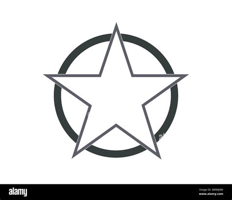 Star Icons Vector Symbols Star Isolated On White Background Stock