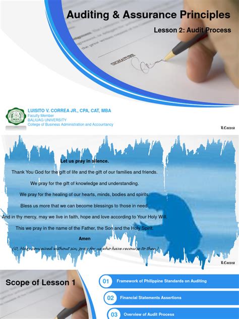 Auditandassurance Lesson 2 Slides 1 Pdf