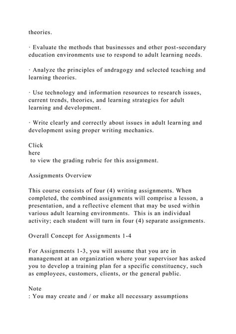Assignment 1 Defining The Learning Environmentrefer To Docx