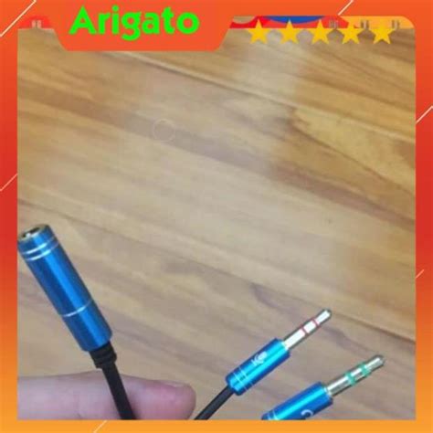 Dây Chia Loa Mic 1 Ra 2 Dây Gộp Loa Mic Tai Nghe 2 Vào 1 Jack 3 5mm Dây đẹp Tín Hiệu Tốt