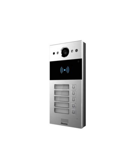 akuvox sip surface mount video intercom with 5 buttons and rf card