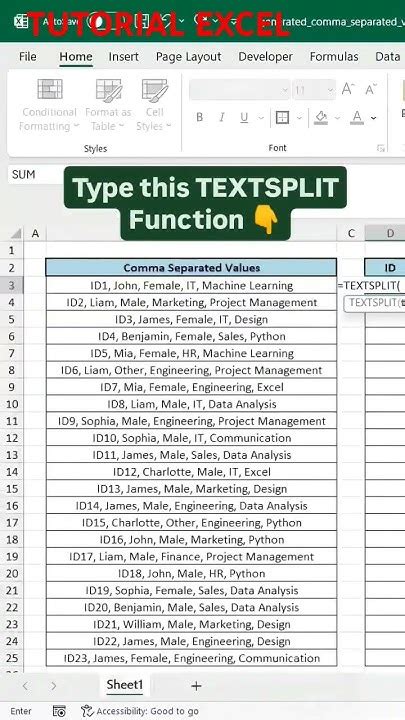 Tutorial Excel 1 Viralvideo Excel Exceltips Exceltricks Fyp