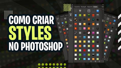 Crie Styles Estilos No Photoshop Cc 2020 Youtube