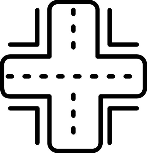 Road Line Icon Design 52376771 Vector Art At Vecteezy