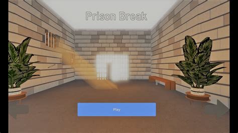 Escape Roomprison Escape Roblox Youtube