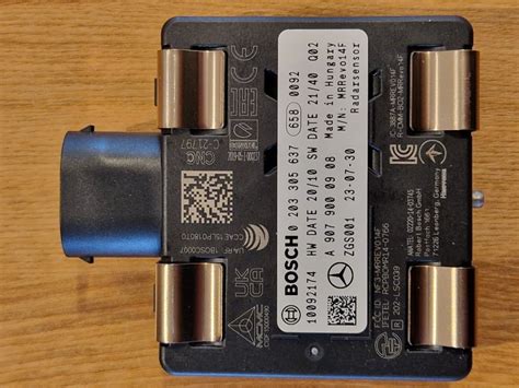 Radar Mercedes Sprinter W907 2018 2024 Kontrolna Jedinica