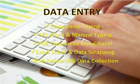 Data Entry Copy Paste Word Excel Data Entry Work By Experttechnew