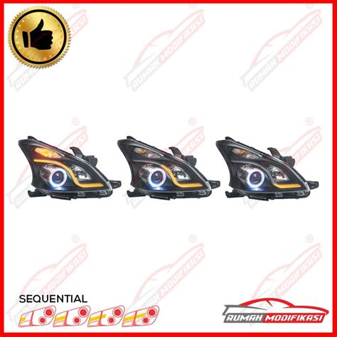 Jual Headlamp Toyota Avanza 2012 2015 Light Bar Sequential Rgb