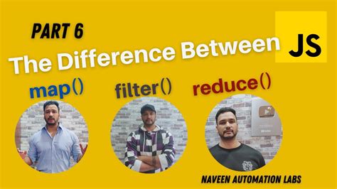 6 Difference Between Map Filter And Reduce In Javascript