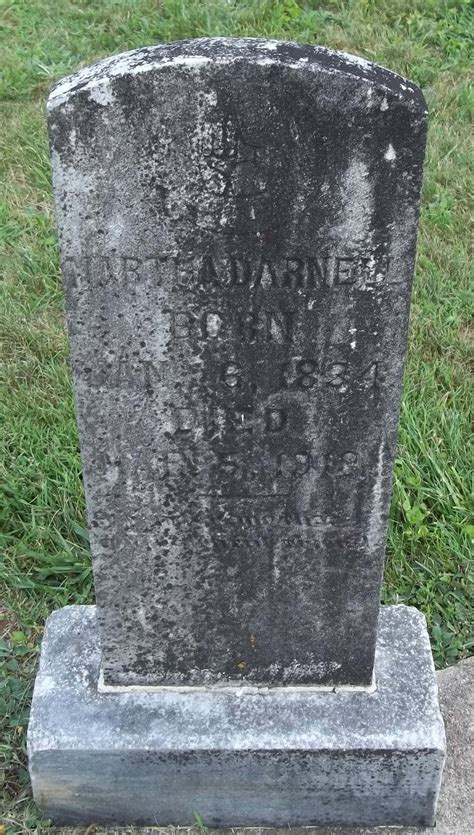 Martha Ann Tucker Darnell 1835 1918 Find A Grave Memorial