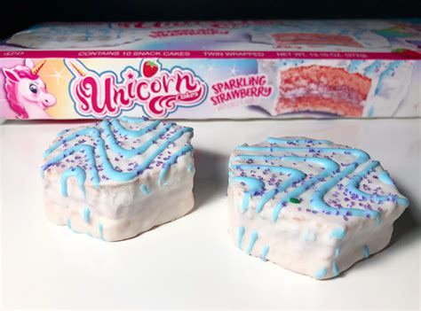 Review Little Debbie Unicorn Cakes Junk Banter