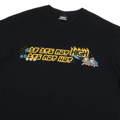 Grilu Surf Skate Shop Camiseta High Hot Black