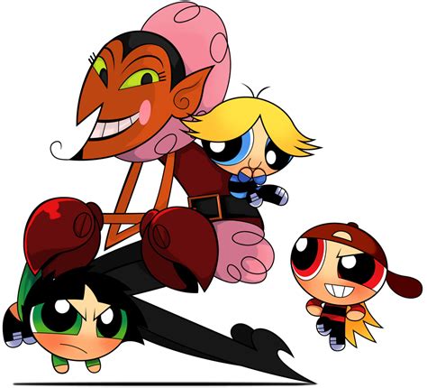 Brick Boomer Butch And Him Powerpuff Girls Drawn By Yunomi