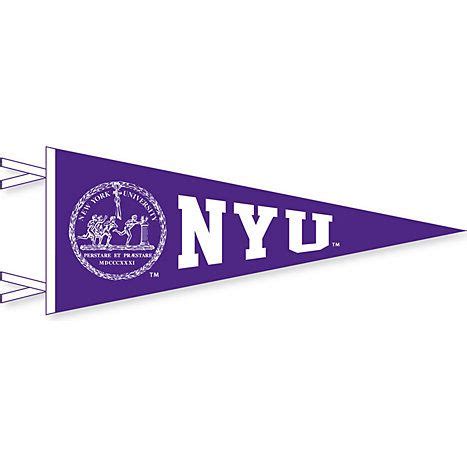 Product New York University 6 X 15 Pennant College Pride
