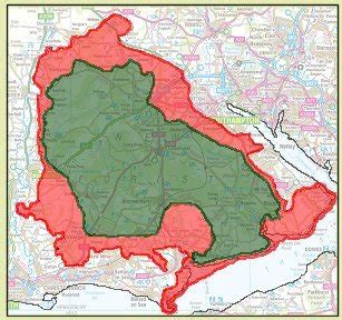 National Forest National Forest Boundary Map