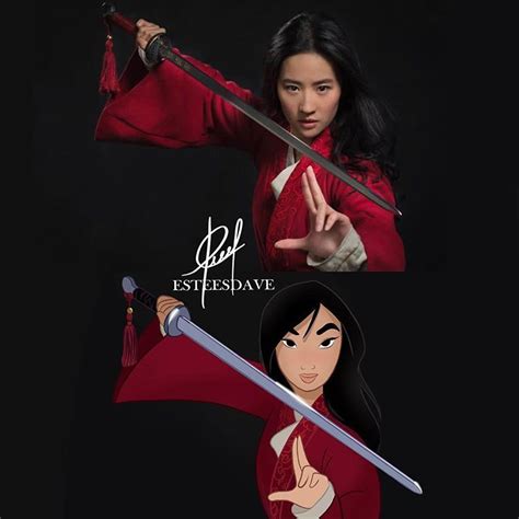 Mulan Posing