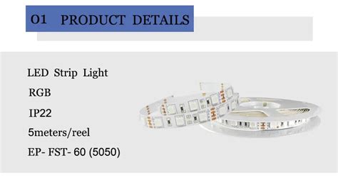 Ephan Etl Certified Dc12v Smd5050 Rgb Led Strip 5 Meters Per Reel Buy