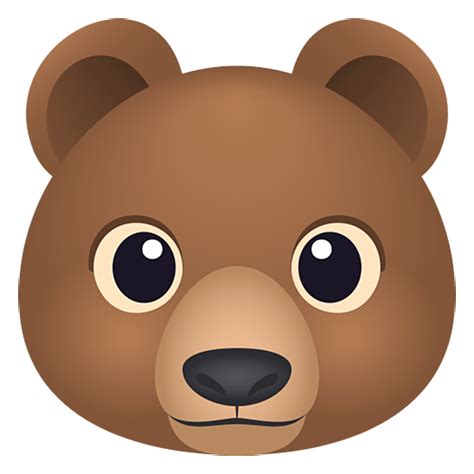 🐻 Emoji Bear Face Copy Emoticon Code Emoji Meaning