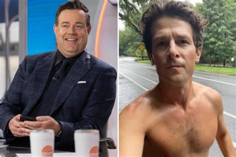 Carson Dalys Today Show Replacement Goes Shirtless As He Prepares For Marathon In Middle Of
