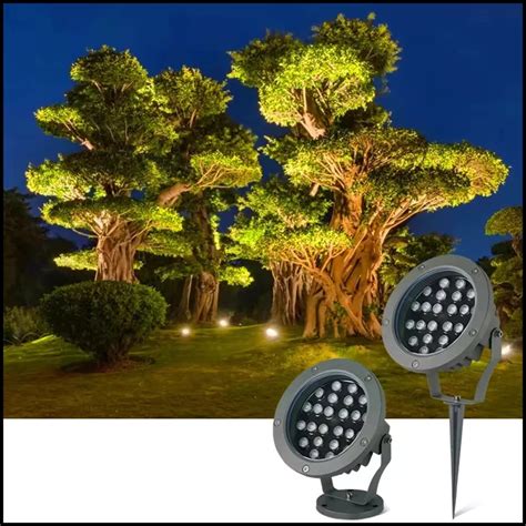 Đèn Chiếu Cây Đèn Led Chiếu Cây Đèn Rọi Cây Ngoài Trời 3w 6w 9w