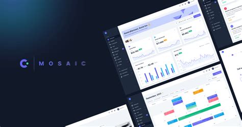Mosaic Tailwind Css Admin Dashboard Tailkits