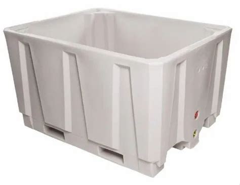 Plastic Rectangular Roto Moulded Crate Capacity 2000 Kg Size 1100x1050mm At Rs 14900 Piece
