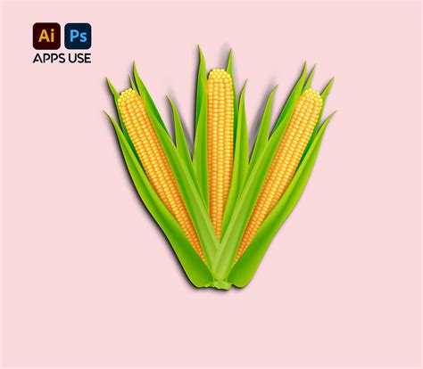 Corn Vector Design On Behance