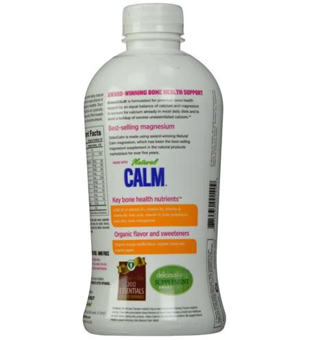 Natural Vitality Osteo Calm Orange Vanilla 30 Fl Oz Cornerstone For