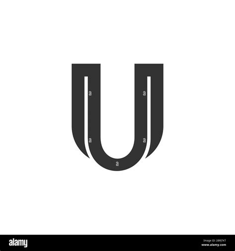 Letter U Template