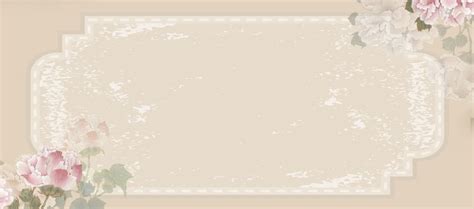 Classical Exquisite Flowers Background Wallpaper Classical Pattern