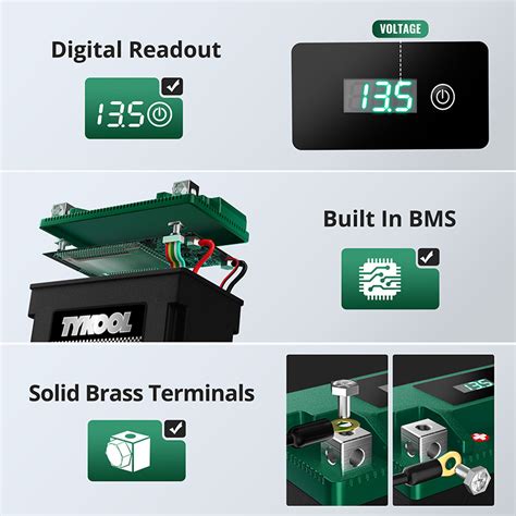 Tykool Ytx14 Bs 12 8v Lithium Snowmobile Utv Motorcycle Battery