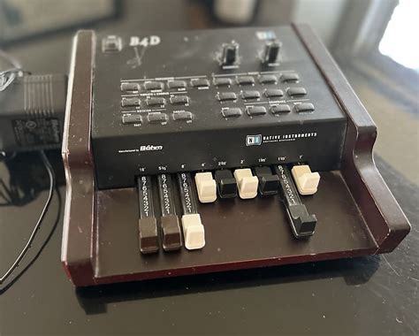 Native Instruments Böhm B4d 2006 Midi Organ Drawbars Reverb