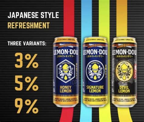 Lemon Dou Japanese Style Refreshment Signature Lemon Lemon Honey Devil