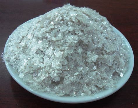 Mica Em Flocos Minérios Mineração Vale Do Juquiá