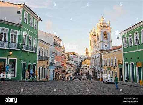 Brazil Bahia Salvador Pelourinho Unesco World Heritage Site