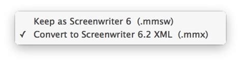how to use mac screenwriter s mmx file format write brothers support
