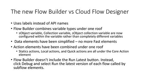 Flow Builder Pros And Cons Ppt