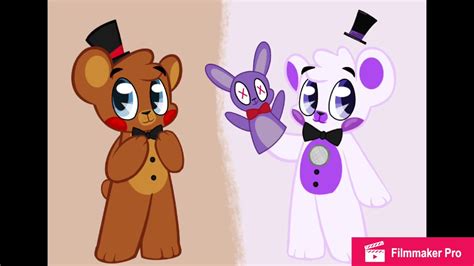 Funtime Freddy And Bon Bon Tribute You Cant Hide Youtube
