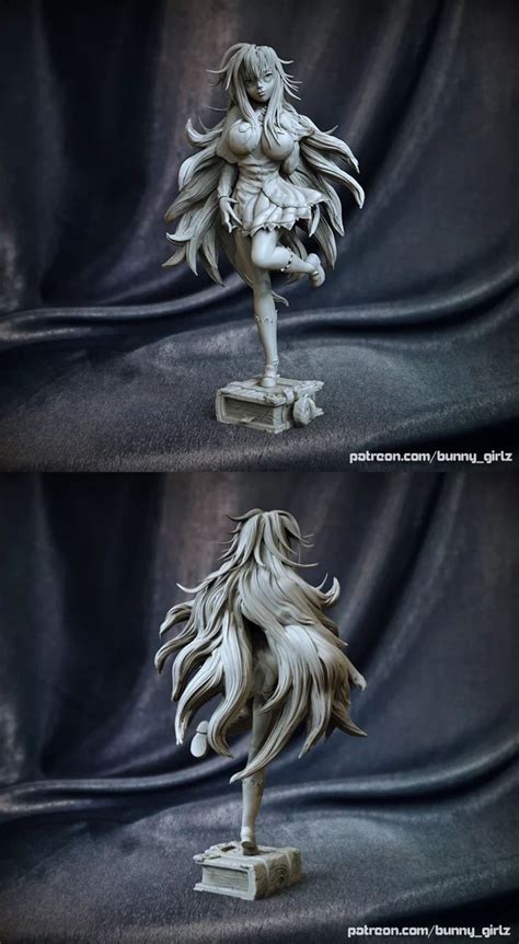 Anime Girl 3d Print Model Free High Quality Models For Your Projects