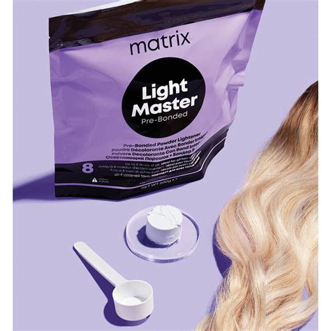 Matrix Light Master Pre Bonded Powder Lightener Level 8 500g Revive Hair Artists