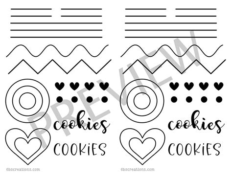 Class Piping Practice Sheets 6 Bs Creations