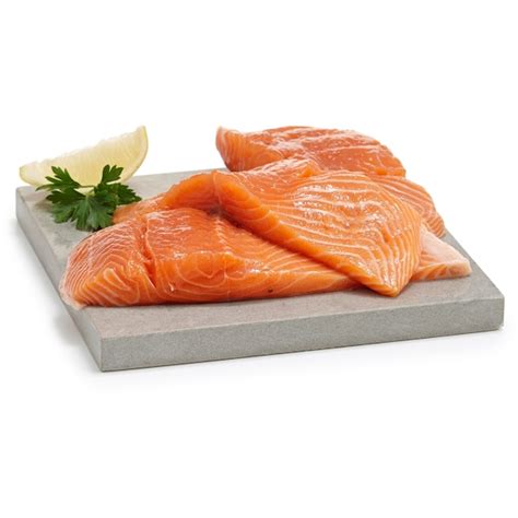 Fresh Tasmanian Atlantic Salmon Fillets Per 200g Woolworths