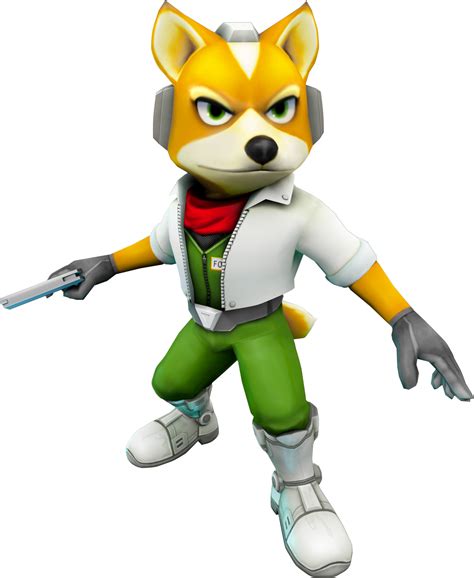 Fox Mccloud From Star Fox Game Art
