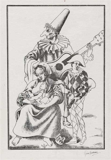 At Auction Gino Severini Gino Severini Two Early Prints