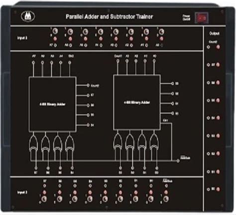Parallel Adder And Subtractor Trainer Kit For Laboratory Model Name