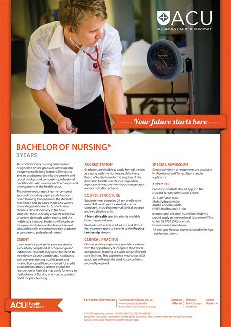 Acubachelor Of Nursing Pdf