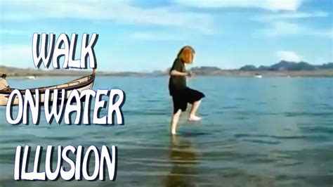 Walk On Water Lake Like Criss Angel Youtube