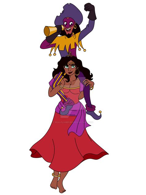 Esmeralda And Clopin By Realflamefire On Deviantart