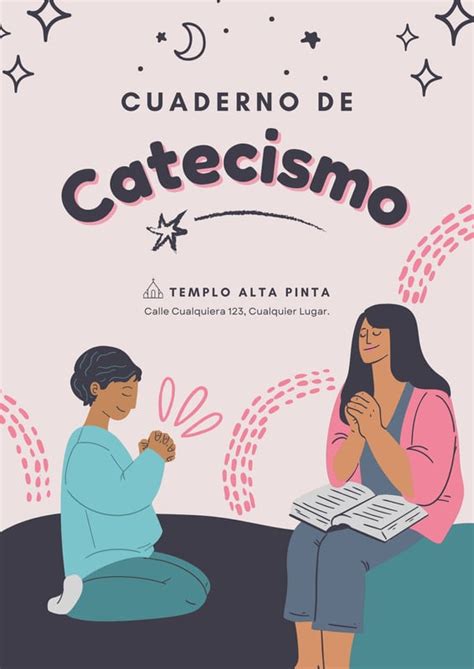 Plantillas Catecismo Gratis Y Editables Canva
