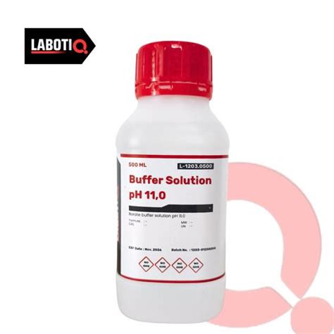 Jual Buffer Solution Ph 110 Borate 500 Ml Labotiq Bislab Kab